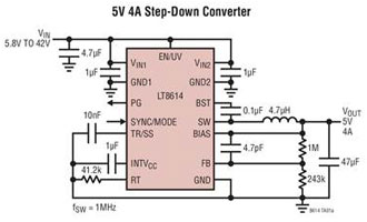 LT8614 Silent Switcher - Analog Devices | DigiKey