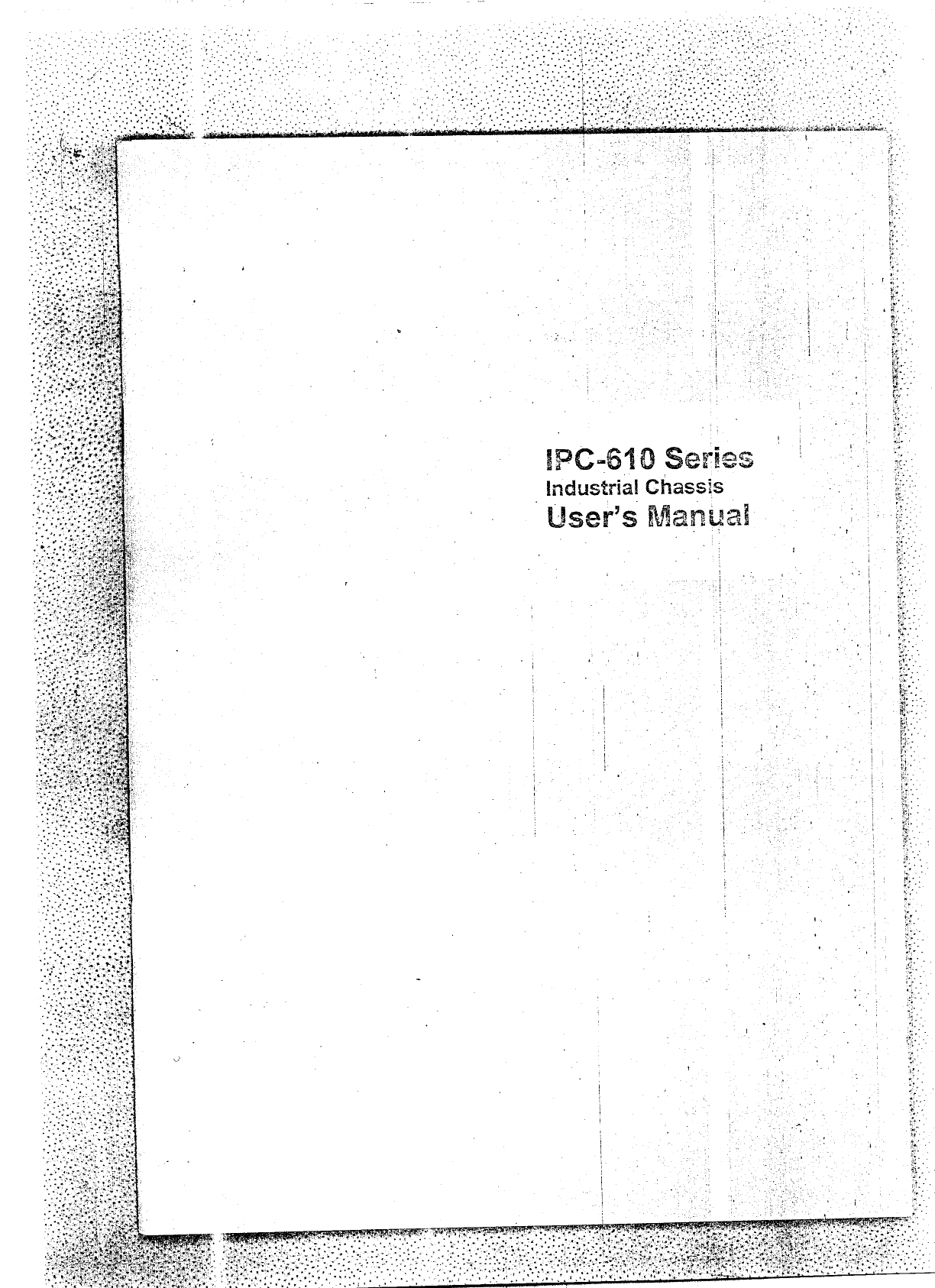 IP-610 Series Manual Datasheet by Advantech Corp | Digi-Key Electronics