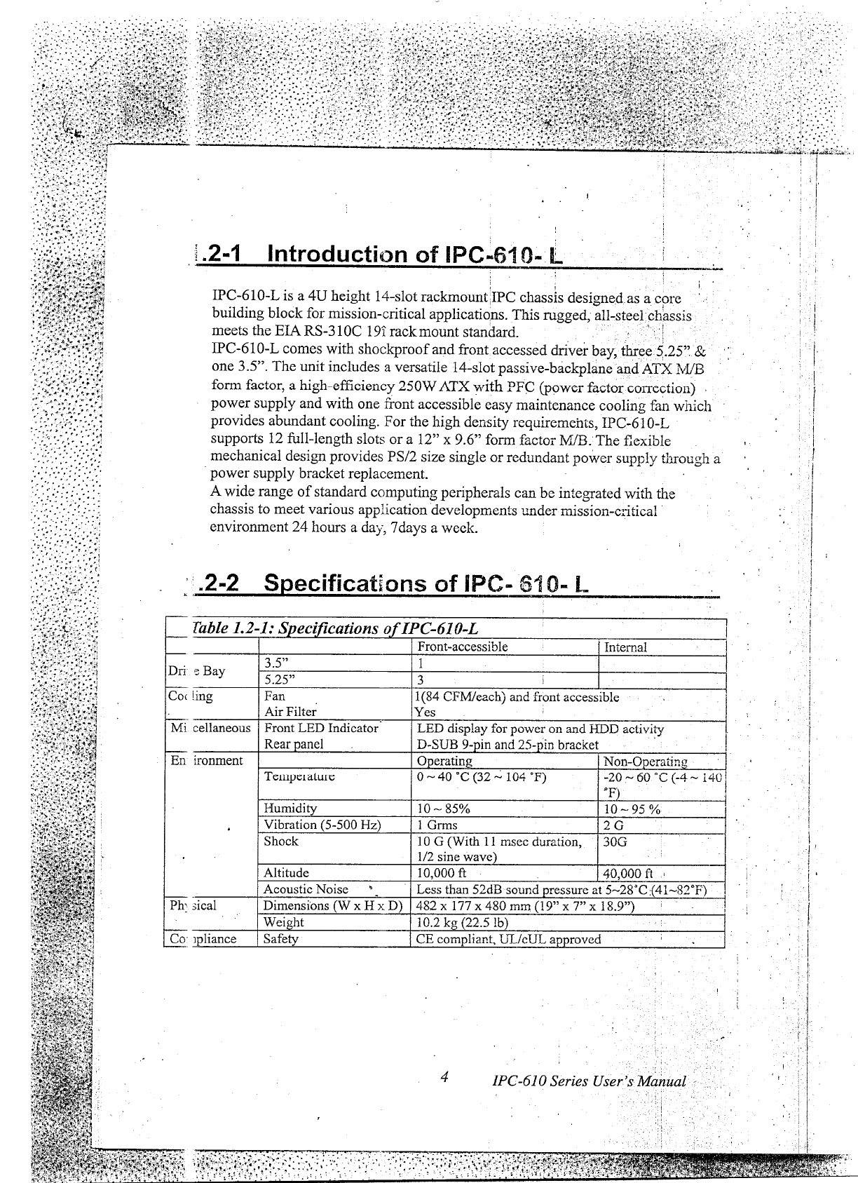 IP-610 Series Manual Datasheet by Advantech Corp | Digi-Key Electronics